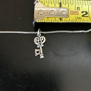 James Avery | Jewelry | James Avery Key To My Heart Charm With 8 Silver ...